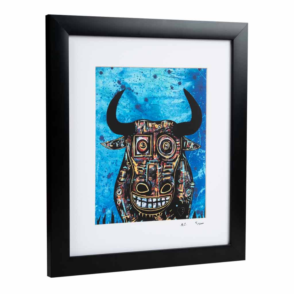 Cuadro de arte Edición Limitada EL TORO ENAMORADO por Alexis Caballero ...
