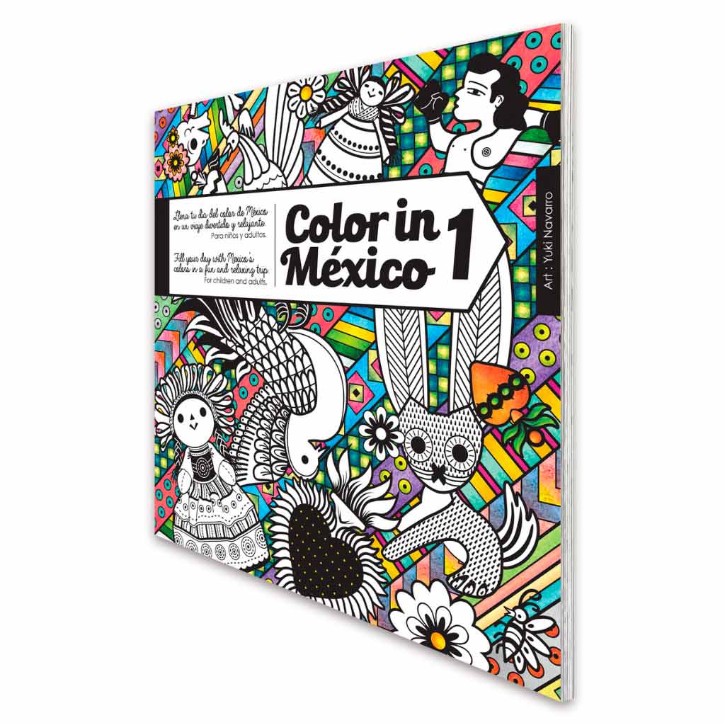 Libro para colorear 1 (Temas Mexicanos) – OxM.Mx - Orgullo x México